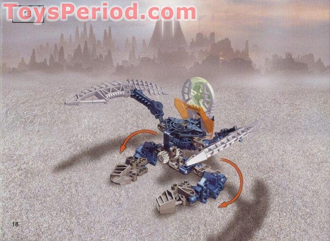 LEGO 8615-2 Vahki Bordakh Limited Edition with Movie Edition Vahi and ...