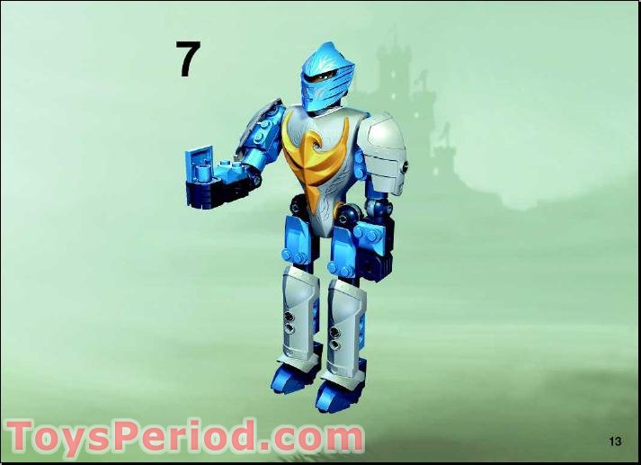 LEGO 8792 Sir Jayko Instructions and Parts List