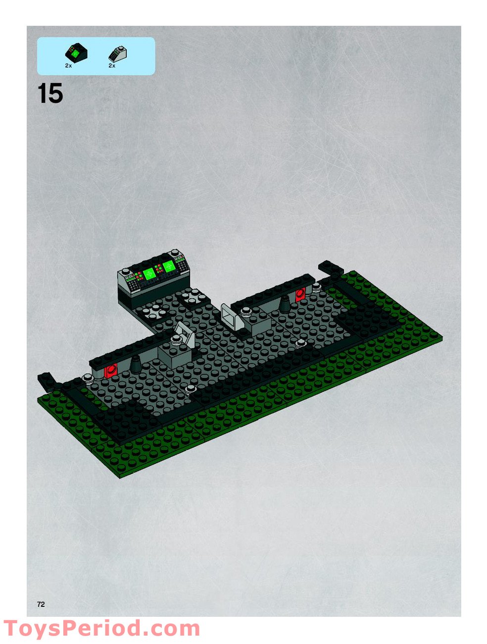 LEGO 8038 The Battle of Endor Instructions and Parts List