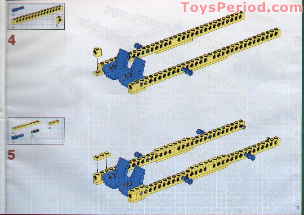 LEGO 8277 Giant Model Set Instructions and Parts List