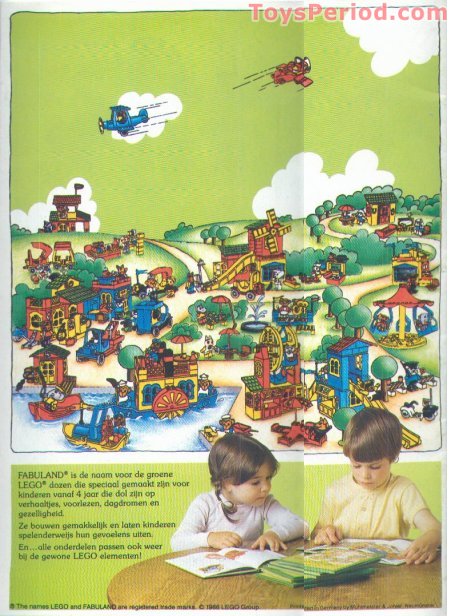 LEGO 3679 Mill with Shop Instructions and Parts List