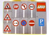 Town Theme Sets - LEGO 6315 Road Signs Rare Vintage 1988 Classic Town ...