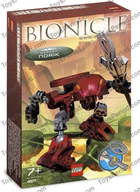 LEGO 4877 Rahaga Norik Instructions and Parts List