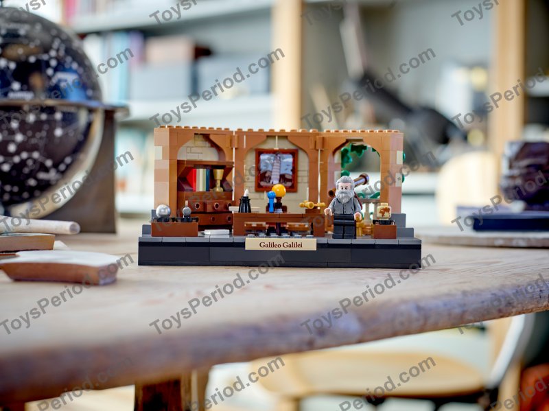 LEGO 40595 Tribute to Galileo Galilei Set Parts List
