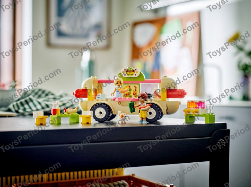 LEGO 42633 Hot Dog Food Truck Set Parts List