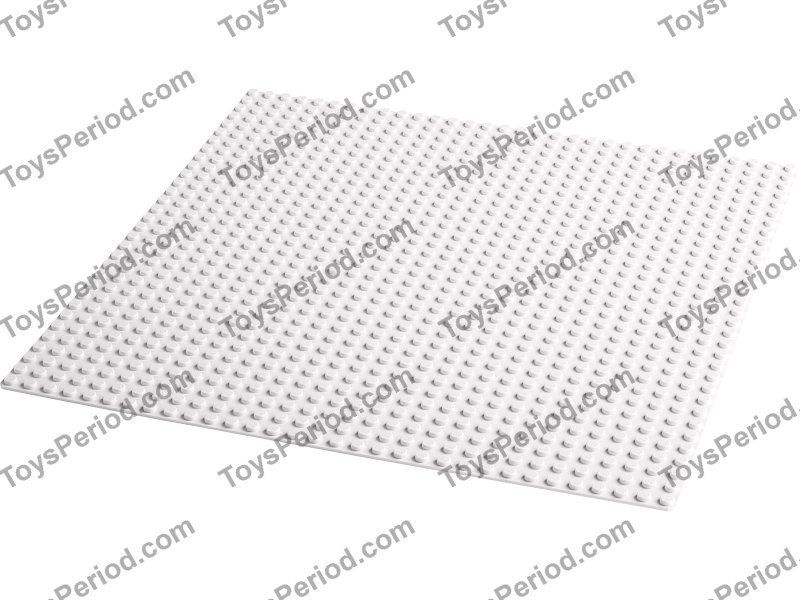 LEGO 11026 White Baseplate Set Parts List