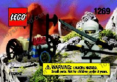 LEGO 1269 White Ninja Instructions and Parts List