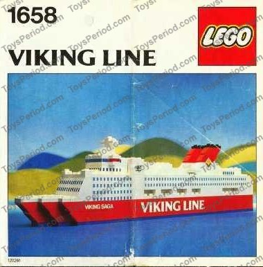 LEGO 1658 Viking Line Ferry Set from 1982 | LEGO Reference