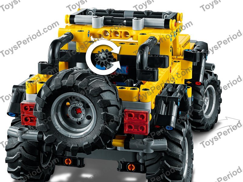 LEGO 42122 Jeep Wrangler Set Parts List