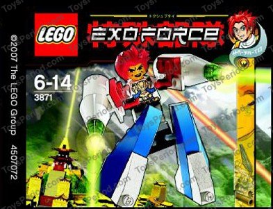LEGO 3871 Ha-Ya-To Walker Instructions and Parts List