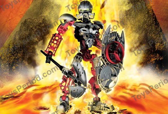 LEGO 8763 Toa Norik Instructions and Parts List