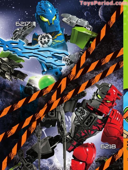 LEGO 6218 Splitface Instructions and Parts List