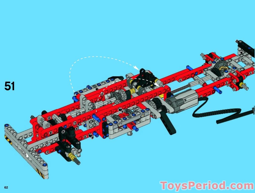 LEGO 9397 Logging Truck Instructions and Parts List