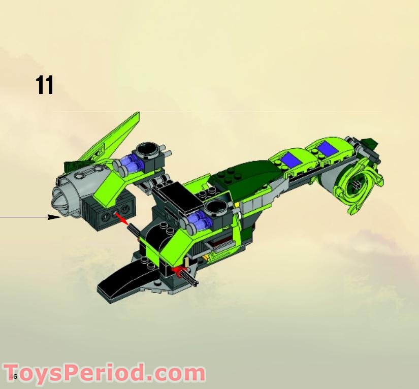 LEGO 9443 Rattlecopter Instructions and Parts List