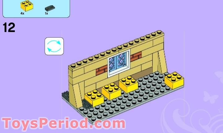 LEGO 3185 Summer Riding Camp Instructions and Parts List