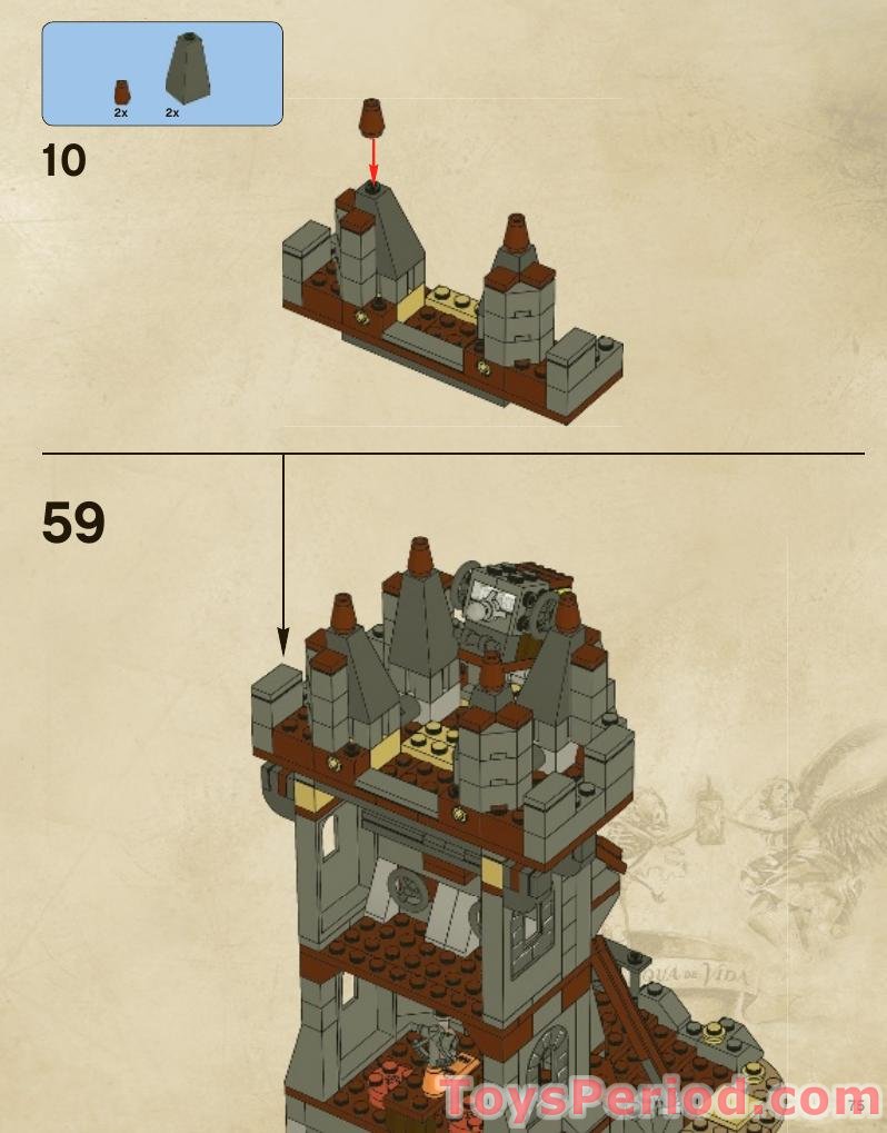 LEGO 4194 Whitecap Bay Instructions and Parts List
