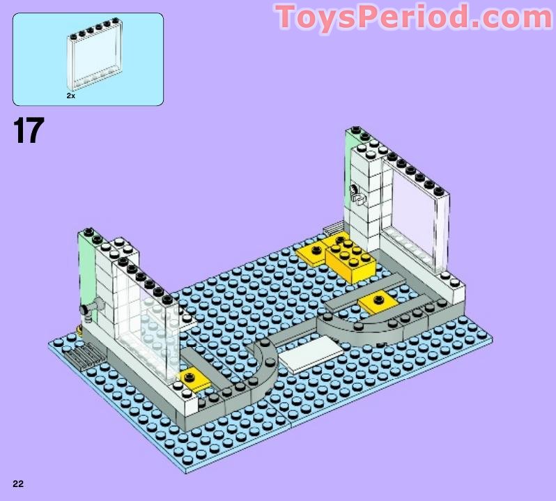 LEGO 41007 Heartlake Pet Salon Instructions and Parts List