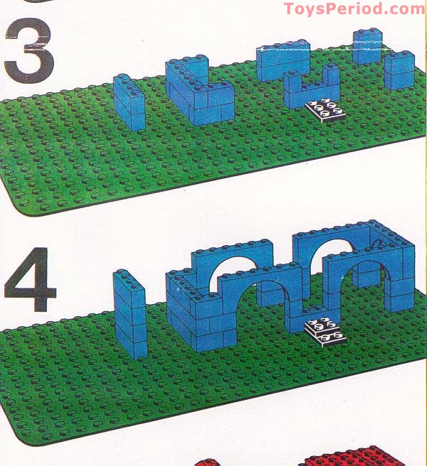 LEGO 356-1 Swiss Villa Instructions and Parts List
