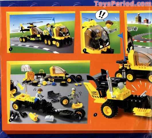 LEGO 4607 Res-Q Copter Transport Instructions and Parts List