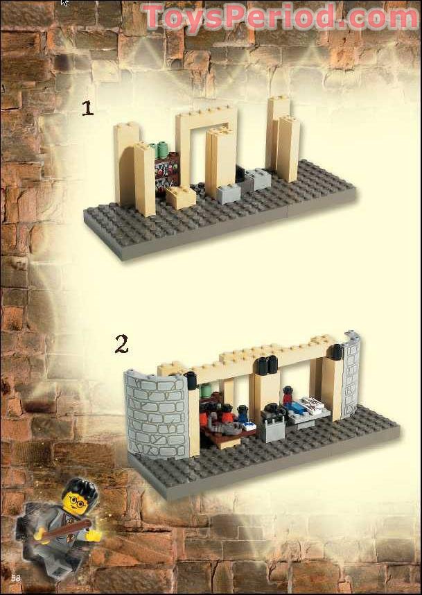 LEGO 4729 Dumbledore's Office Instructions and Parts List