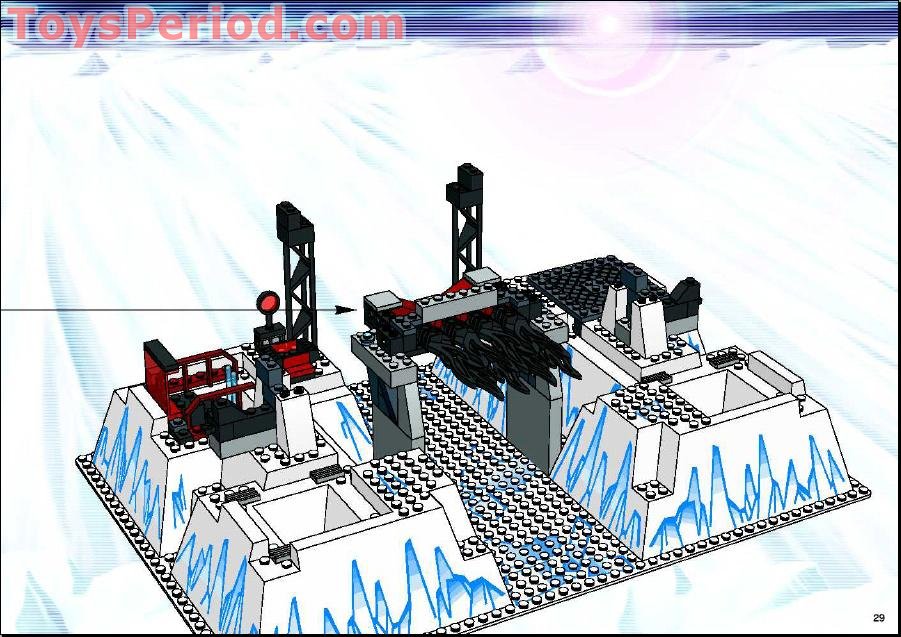 LEGO 4748 Ogel's Mountain Fortress Instructions and Parts List