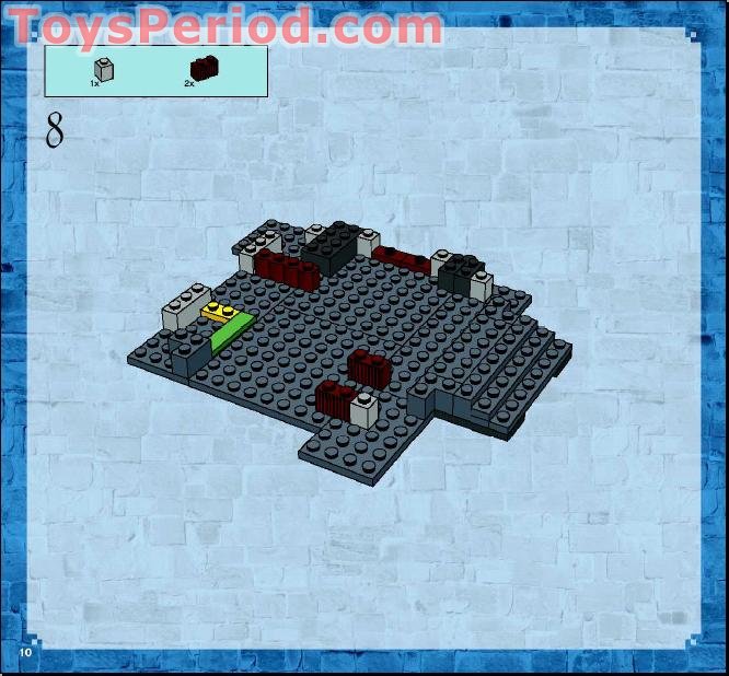 LEGO 4754 Hagrid's Hut (2nd Edition) Instructions and Parts List