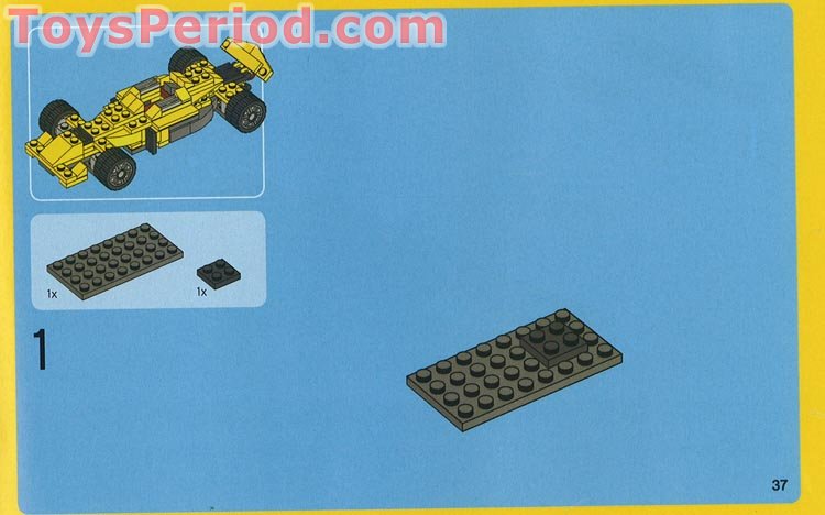 LEGO 4939 Cool Cars Instructions and Parts List