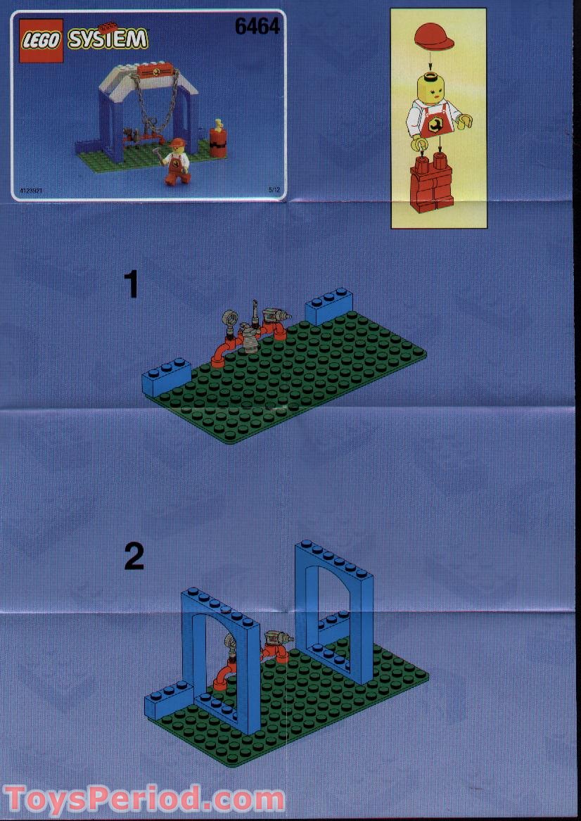 LEGO 6464 Super Rescue Complex Instructions and Parts List