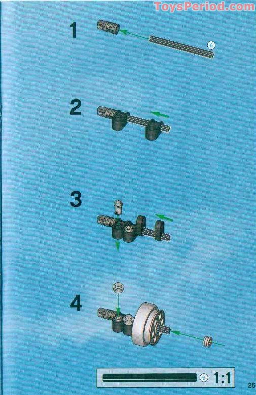 LEGO 7701 Grand Titan Instructions and Parts List