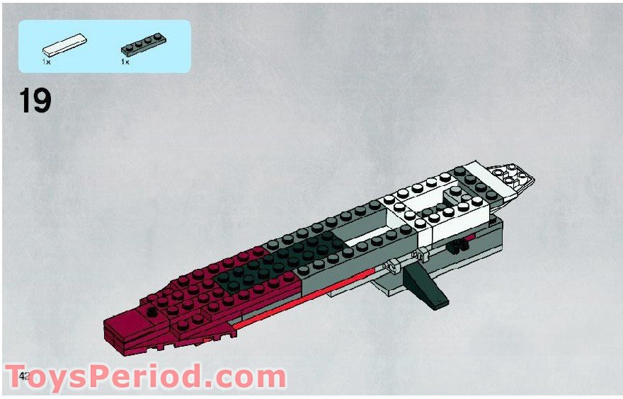 LEGO 7751 Ahsoka's Starfighter and Vulture Droid Instructions and Parts ...