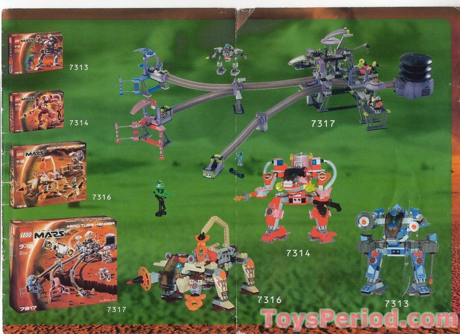 LEGO 7315 Solar Explorer Instructions and Parts List