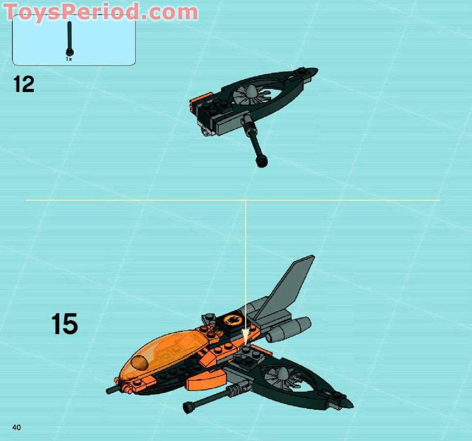 LEGO 8635 Mission 6: Mobile Command Center Instructions and Parts List