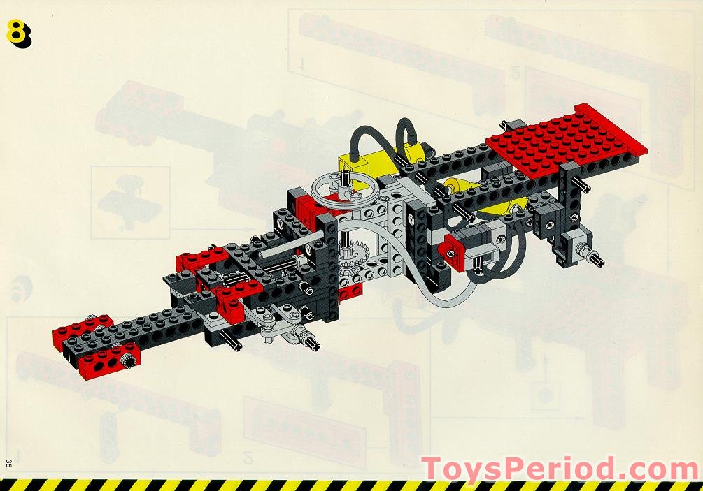 LEGO 8854 Power Crane Set Parts Inventory and Instructions - LEGO ...