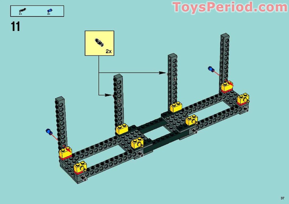 LEGO 8108 Mobile Devastator Instructions and Parts List