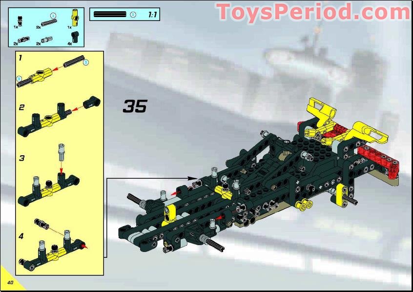 LEGO 8472 Street 'n' Mud Racer Instructions and Parts List