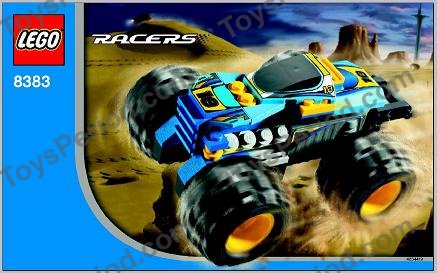 LEGO 8383 Nitro Terminator Instructions and Parts List