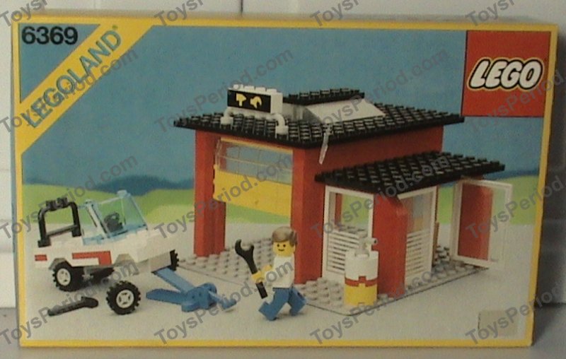 LEGO 6369 Auto Workshop Instructions and Parts List