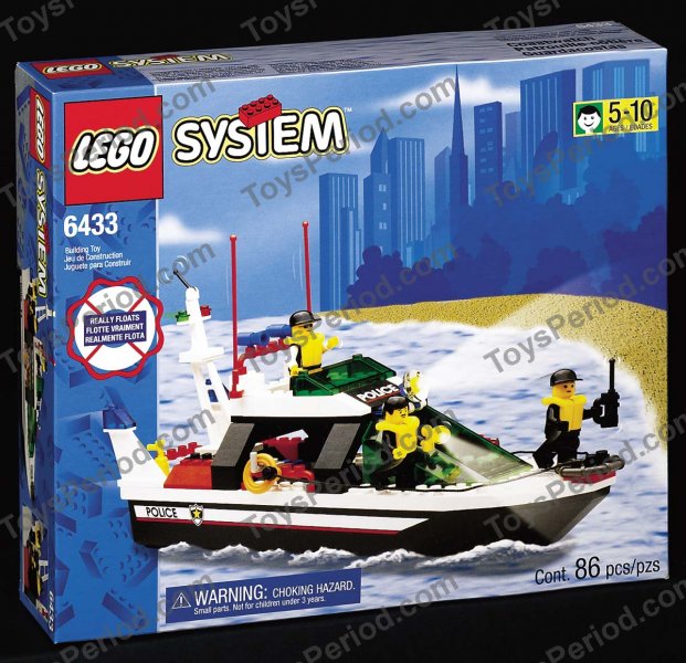LEGO 6433 Coast Watch Instructions and Parts List