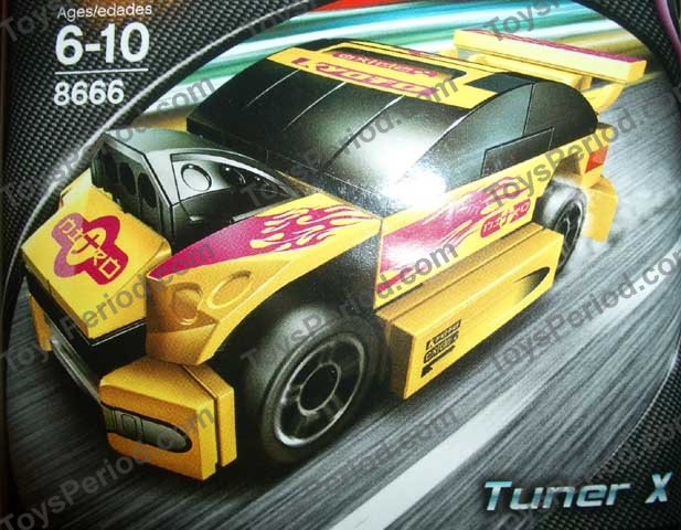 LEGO 8666 Tuner X Instructions and Parts List