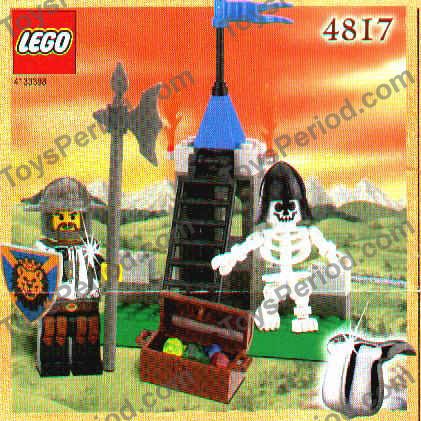 LEGO 4817 Dungeon Instructions and Parts List
