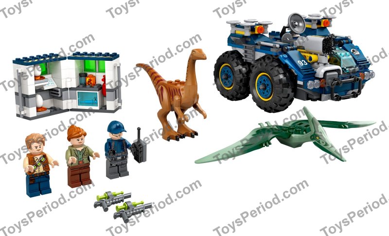 LEGO 75940 Gallimimus and Pteranodon Breakout Set Parts List