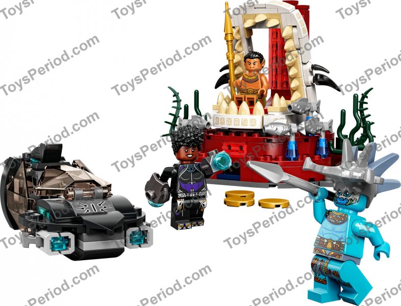 LEGO 76213 King Namor's Throne Room Set Parts List
