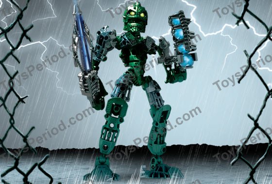 LEGO 8731 Inika Toa Kongu Instructions and Parts List