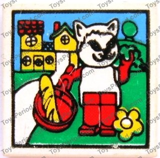 LEGO Sets with Part 3068pb22 Tile 2 x 2 with Fabuland House and Cat Pattern