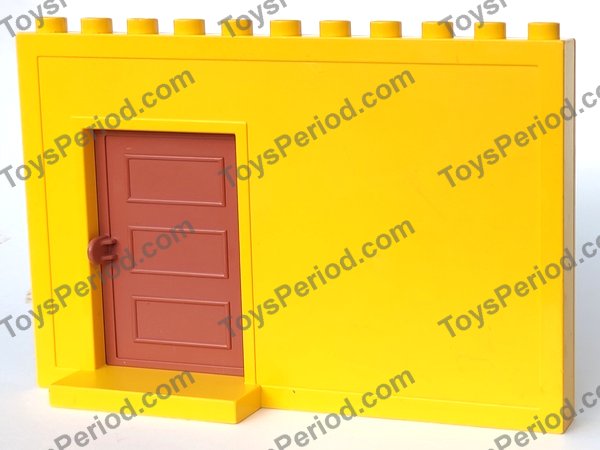 LEGO Sets with Part 4901c01 Duplo Building Wall 3 x 11 x 6 with Brown ...