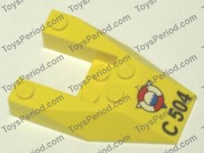 LEGO Sets with Part 6153apb04 Wedge 6 x 4 Cutout without Stud Notches ...