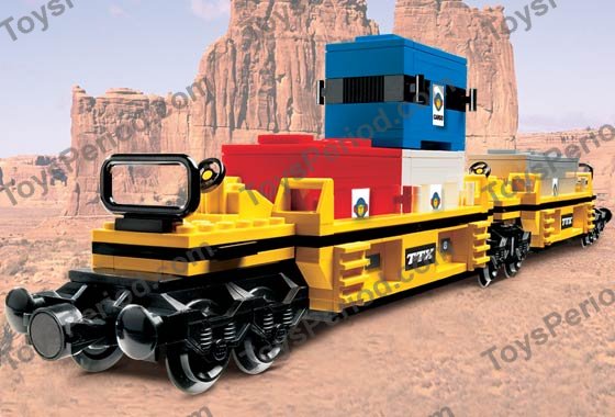 LEGO 10170 TTX Intermodal Double-Stack Car Instructions and Parts List