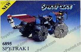 LEGO 6895 Spy-Trak I Instructions and Parts List