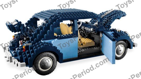 LEGO 10187 Volkswagen Beetle (VW Beetle) Instructions and Parts List