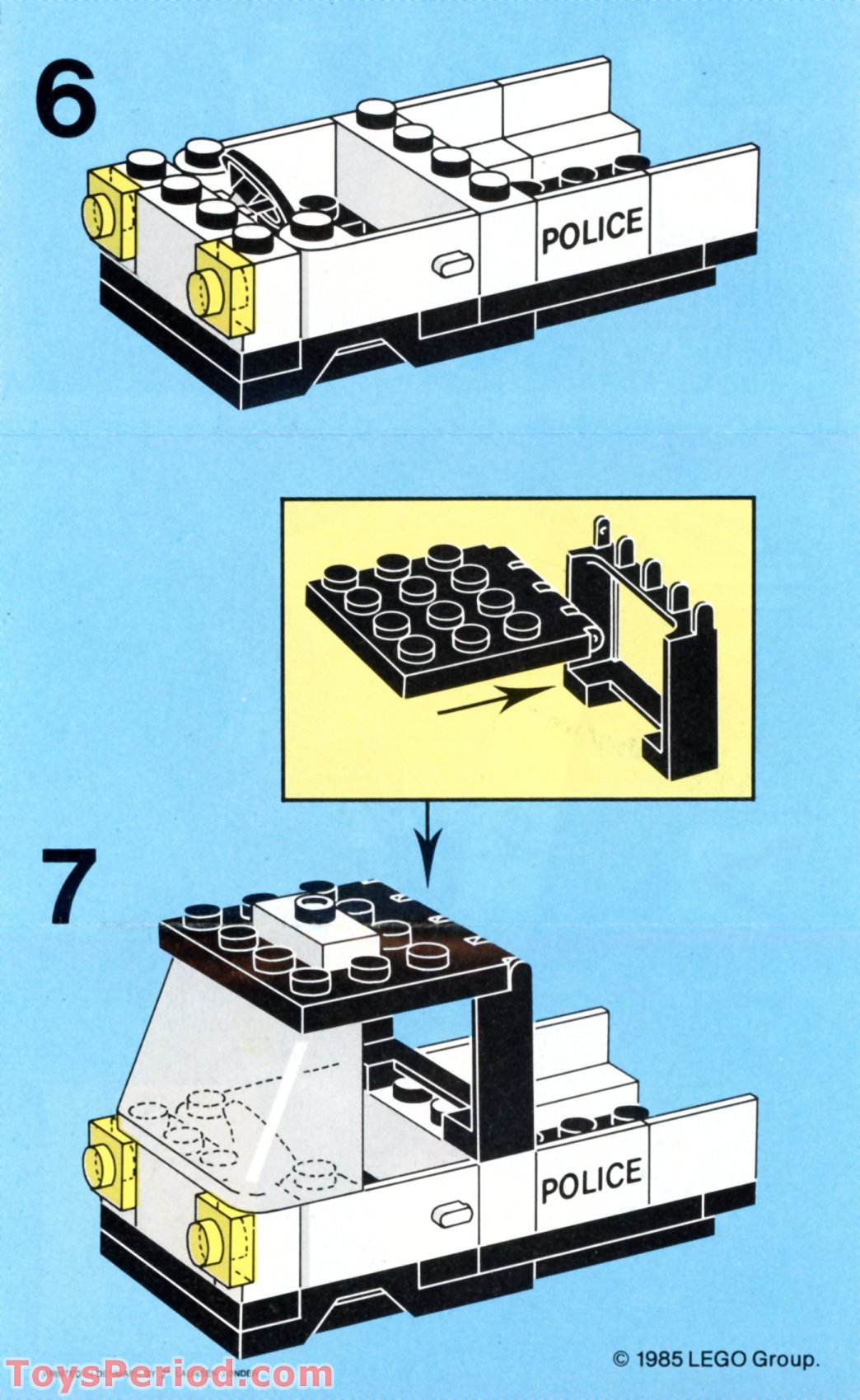 LEGO 6632 Tactical Patrol Truck Instructions and Parts List